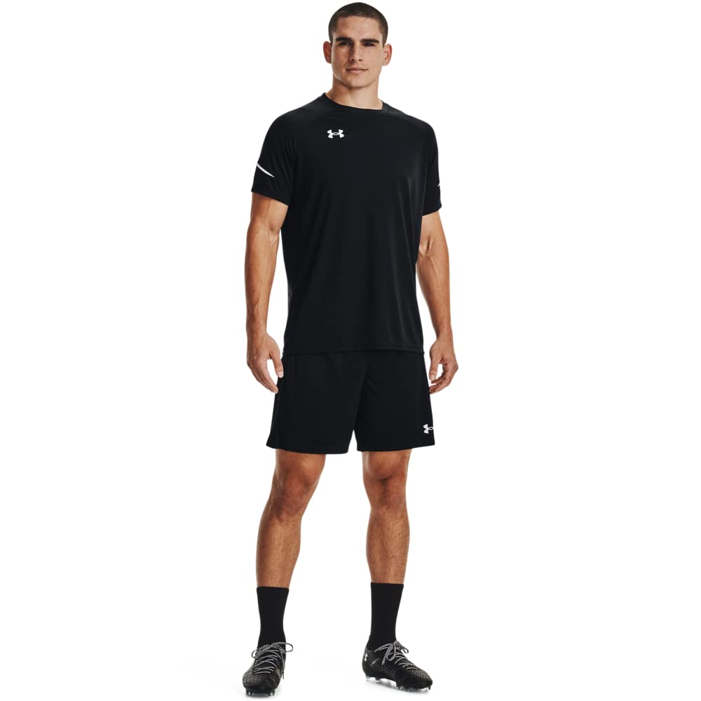 Under Armour Men's Golazo 3.0 Shorts, Black (001)/White, Large