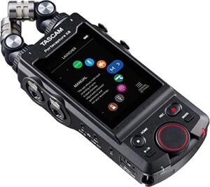 tascam portacapture x8 high resolution 32-bit float multi-track recorder, portable recorder, field recorder, music, podcast, voice, asmr, podcasting