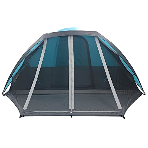 WFS Colter Bay 6 Person Camping Tent, Teal/Grey