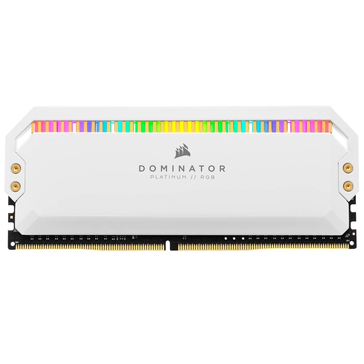 CORSAIR Dominator Platinum RGB 32GB (2x16GB) DDR4 3200 (PC4-25600) C16 1.35V Desktop Memory - White