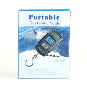 Hanging Weight Scale, Digital Luggage Scale Fishing Scale110lbs Electronic Mini Pocket with Backlight LCD Display, Balance Digital Fishing Hanging Hook Scale for Hunting Outdoor Fishing Farm Luggage