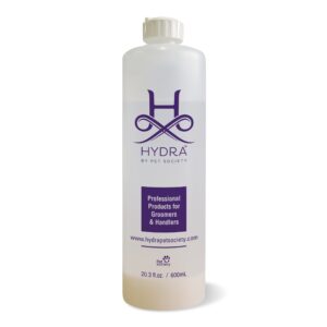 hydra dilution bottle for professional groomers, mixing bottle for dog grooming shampoo and conditioner, 20.3 fluid ounces