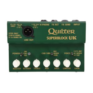 quilter superblock uk 25w pedal amp