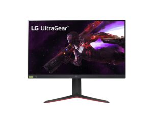 lg 32gp850-b 32-inch qhd (2560 x 1440) ultragear gaming monitor, nano ips, 165hz, 1ms, g-sync, amd freesync premium, hdr10, hdmi, displayport, tilt/height/pivot stand, 3-side borderless design, black