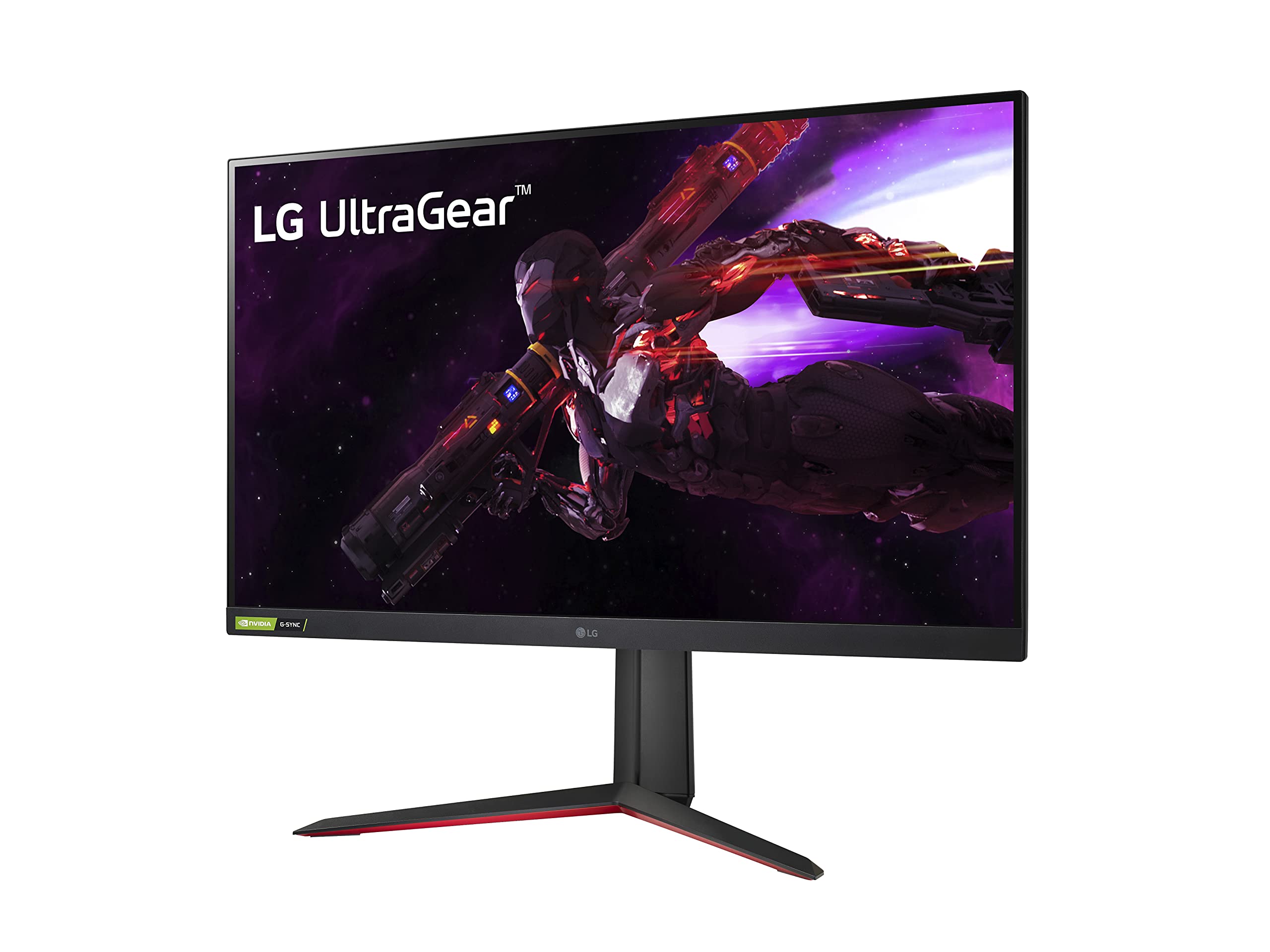 LG 32GP850-B 32-inch QHD (2560 x 1440) UltraGear Gaming Monitor, Nano IPS, 165Hz, 1ms, G-Sync, AMD FreeSync Premium, HDR10, HDMI, DisplayPort, Tilt/Height/Pivot Stand, 3-Side Borderless Design, Black