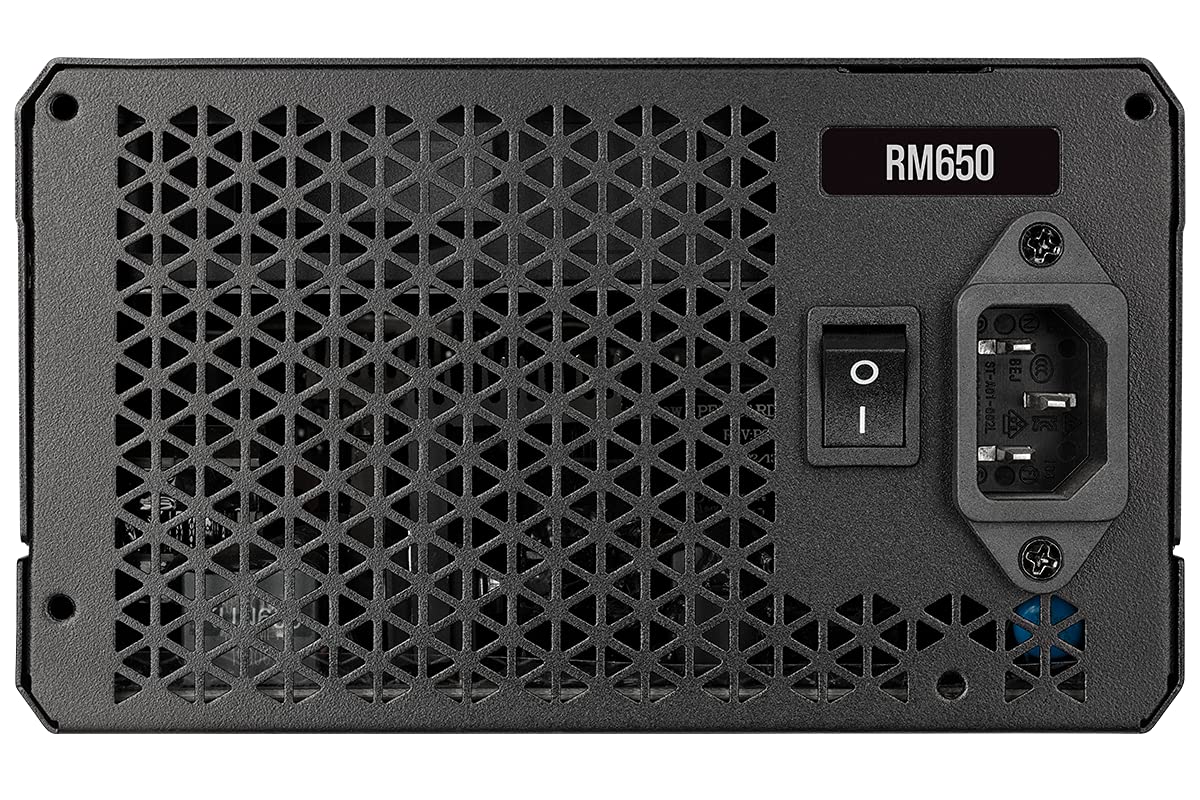 CORSAIR RM Series (2021), RM650, 650 Watt, 80 PLUS GOLD Certified, Fully Modular Power Supply