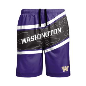 foco ncaa mens big wordmark swimming trunks - l