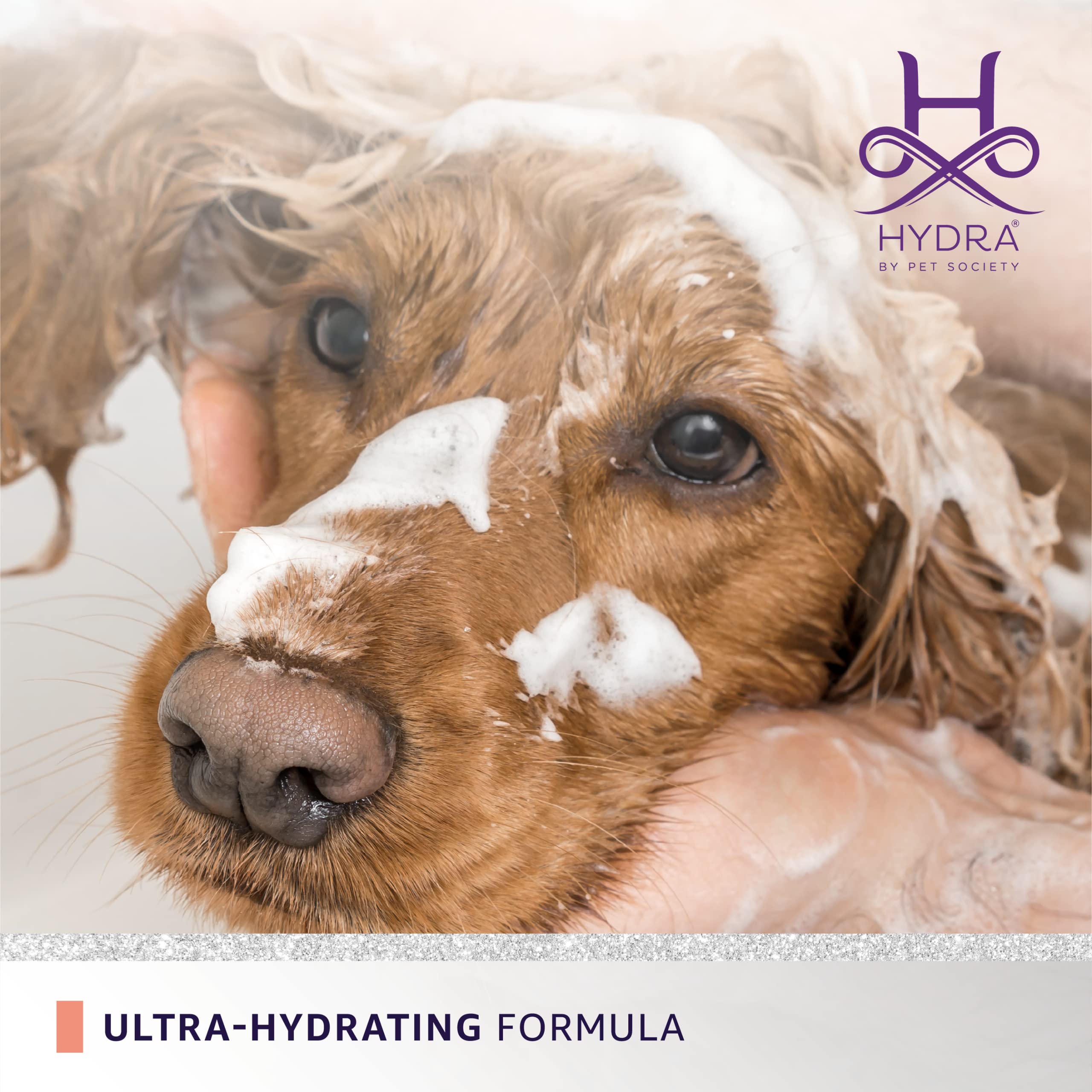 Hydra Professional Moisturizing Dog Conditioner, Oatmeal Hair Conditioner for Dogs and Cats, Suitable for All Breeds and Coat Types, Promotes Shine