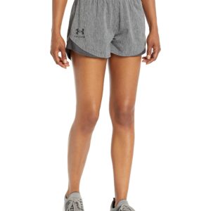 Under Armour Womens New Freedom Playup Shorts, Jet Gray/Black, Large US