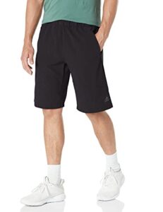 adidas men's training icon shorts, black/black, medium