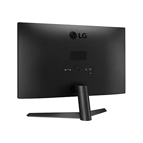 LG 24MP60G-B 24" Full HD (1920 x 1080) IPS Monitor with AMD FreeSync and 1ms MBR Response Time, and 3-Side Virtually Borderless Design - Black