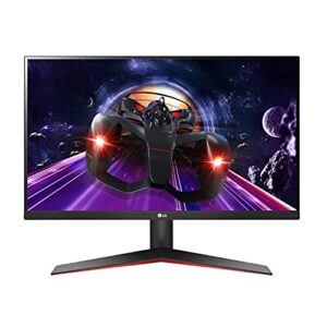 lg 24mp60g-b 24" full hd (1920 x 1080) ips monitor with amd freesync and 1ms mbr response time, and 3-side virtually borderless design - black