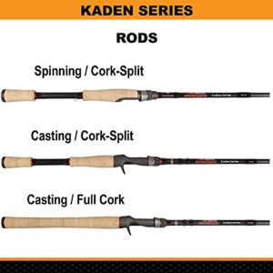 Dobyns Kaden Series Rods, 7ft1in, 1pc. 10-17lb, 1/4-3/4oz, Med/HVY Power Fast Action, KD 713C