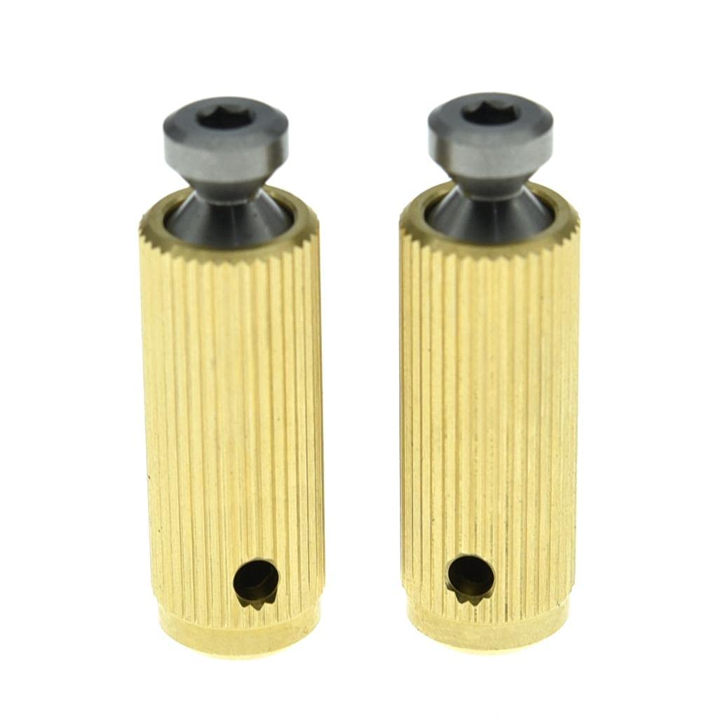 KAISH Steel and Brass Tremolo Bridge Studs & Anchors Bridge Posts for Gotoh FR Tremolo System GE1996T