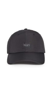 rag & bone women's addison baseball cap, black, one size