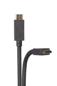 logic high speed 24k gold plated hdmi cable cord with ethernet 10 m male to male - 4k @ 30 hz, 10.2 gbps, hdmi 2.0, arc, edid, hdcp & cec compatible, uni-directional