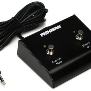 Fishman Loudbox Performer BT 180-Watt 1x5 Inches + 1x8 Inches Acoustic Combo Amp with Tweeter & Dual Foot Switch for Loudbox Amplifiers Black, 8.00 x 10.00 x 6.00 inches