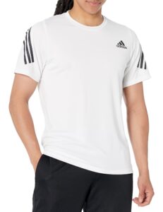 adidas men's training icon tee, white, x-large