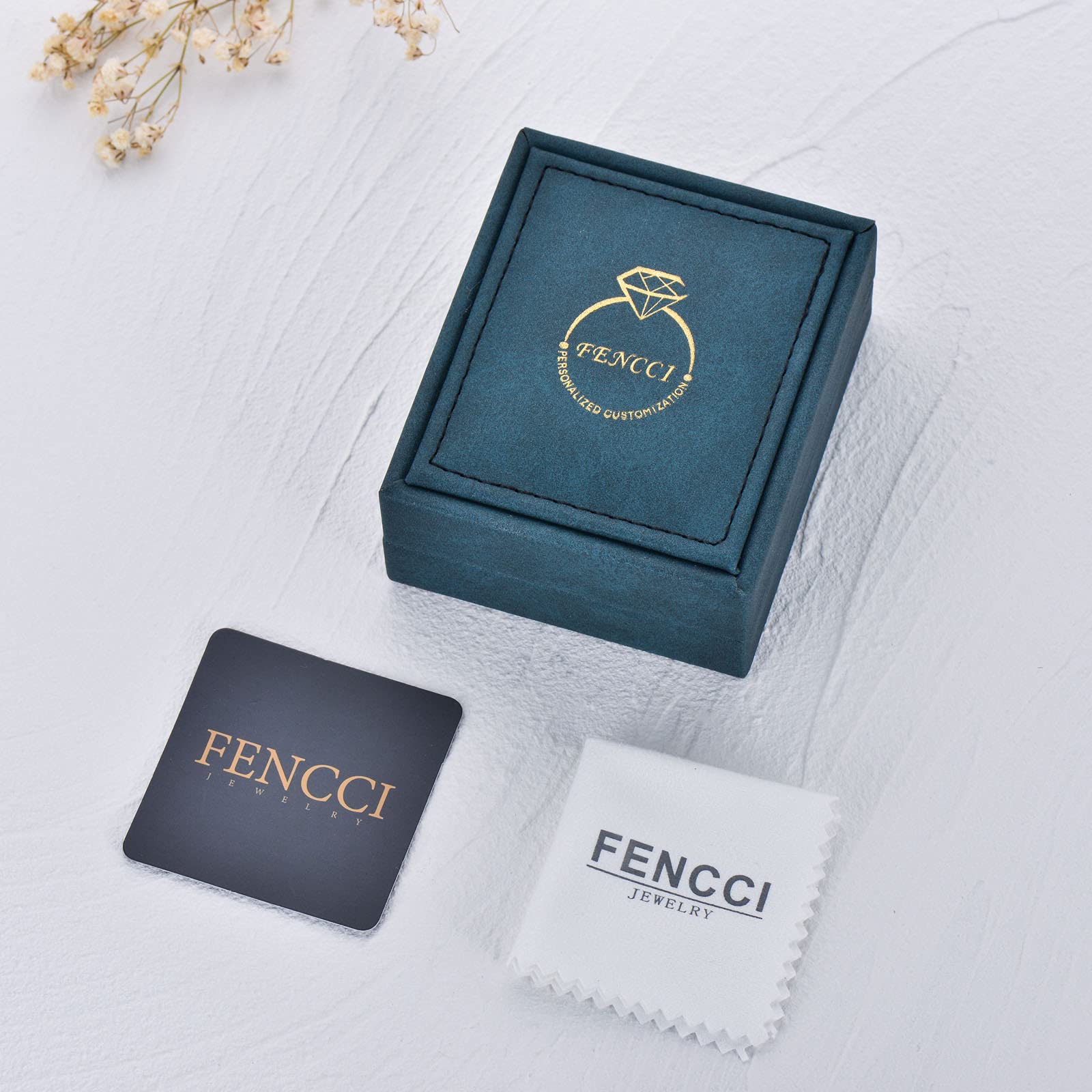 FENCCI 10K/14K/18K Gold Personalized Name Earrings Custom Made with Any Name Promise Earrings Jewelry Gift for Her Women (Yellow Gold)