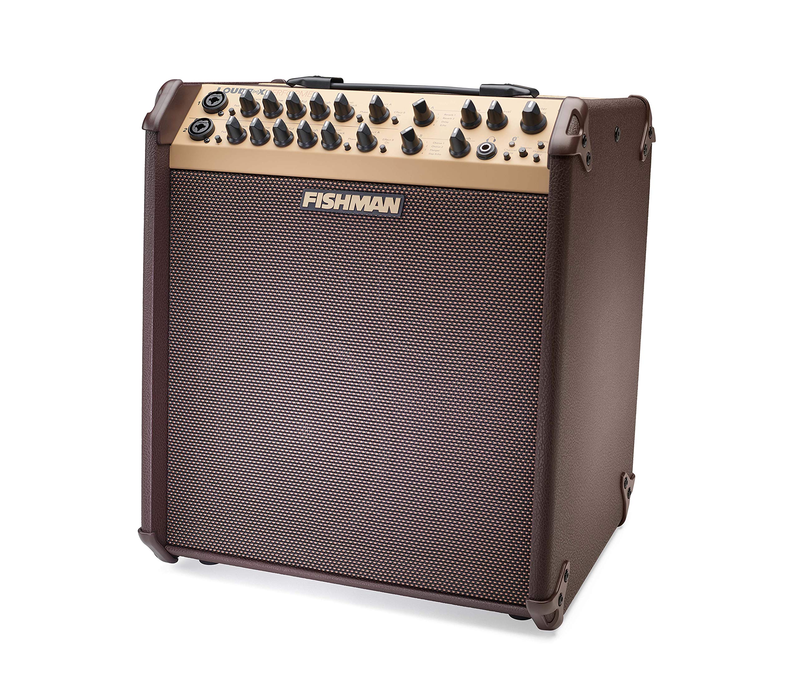 Fishman Loudbox Performer BT 180-Watt 1x5 Inches + 1x8 Inches Acoustic Combo Amp with Tweeter & Dual Foot Switch for Loudbox Amplifiers Black, 8.00 x 10.00 x 6.00 inches