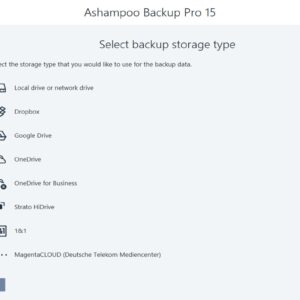 Backup Pro 15 - Full System Backup and more - Backup, rescue, restore - backup software