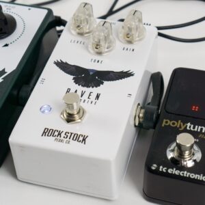 Rock Stock Guitar Pedal Patch Cables - 4 Inch S-Shape Right Angle Pedal Board Cable to Maximize Space - Durable & Low Noise Gold Plated Connectors