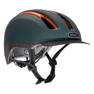 nutcase, vio adventure bike helmet and mips protection for road cycling and commuting, topo mips light, s/m: 55cm-59cm