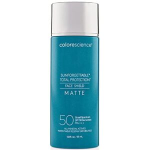 colorescience total protection face shield matte spf 50, 1.8 fl. oz.