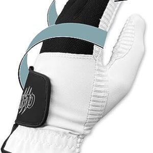 CaddyDaddy Claw MAX Golf Gloves for Men | Flex-Mesh Design | Traditional Fit Feels Like Leather | Lasts 3-5 Times Longer Than Leather | Silicone-Web Coating for Maximum Grip | Washable | LH-XL