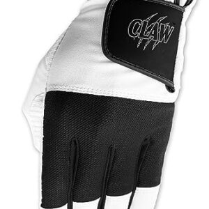 CaddyDaddy Claw MAX Golf Gloves for Men | Flex-Mesh Design | Traditional Fit Feels Like Leather | Lasts 3-5 Times Longer Than Leather | Silicone-Web Coating for Maximum Grip | Washable | LH-XL