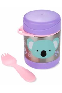 skip hop insulated baby food jar, zoo, koala