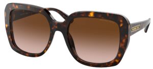 michael kors mk2140 manhasset dark tortoise/brown gradient one size