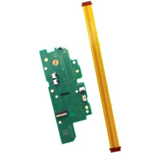 deal4go left mini joycon buttons board pcb hdh-sakyo-01 w/l button ribbon cable hdh-001 replacement for nintendo switch lite motherboard