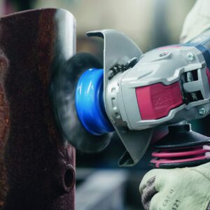 Bosch GWX10-45PE 4-1/2 In. X-LOCK Ergonomic Angle Grinder with Paddle Switch with Bosch DBX4543S Diamond Blade