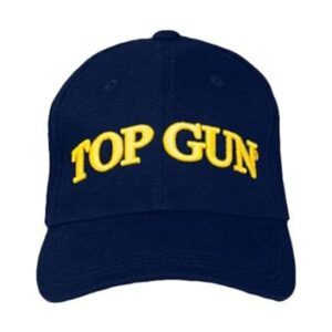 Top Gun Official Embroidered Logo Cap (Navy)