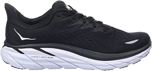 HOKA ONE ONE Men's Running Shoes, Black, 10 US