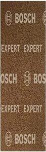 bosch professional 20x expert n880 fleece pads (152 x 229 mm, grade coarse a, accessories hand sanding)