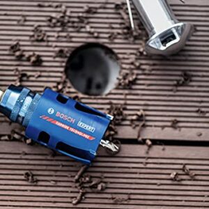 Bosch Professional 1x Expert Construction Material Hole Saw (for Softwood, Ø 68 mm, Accessories Rotary Impact Drill)