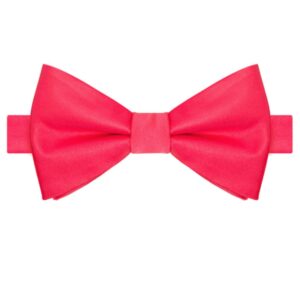 kissties pre-tied bow tie summer watermelon red satin razzmatazz bowties