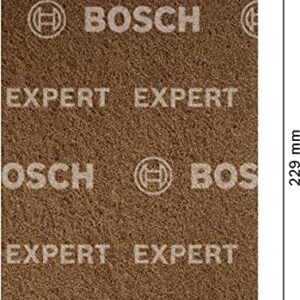 Bosch Professional 20x Expert N880 Fleece Pads (152 x 229 mm, Grade Coarse A, Accessories Hand Sanding)