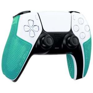 lizard skins ps5 controller grip – 0.5mm dsp playstation 5 grip - easy to install pre cut pieces - 10 colors (teal)