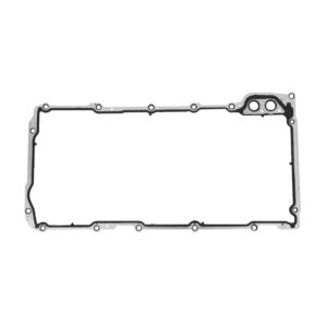 replacement oil pan gasket - replaces 12612350, os30693r, pg3165, compatible with buick, cadillac, chevrolet, gmc, hummer, isuzu & pontiac vehicles - rainier, escalade, avalanche, sierra, silverado