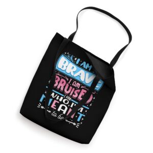 Brave Transgender Tote Bag