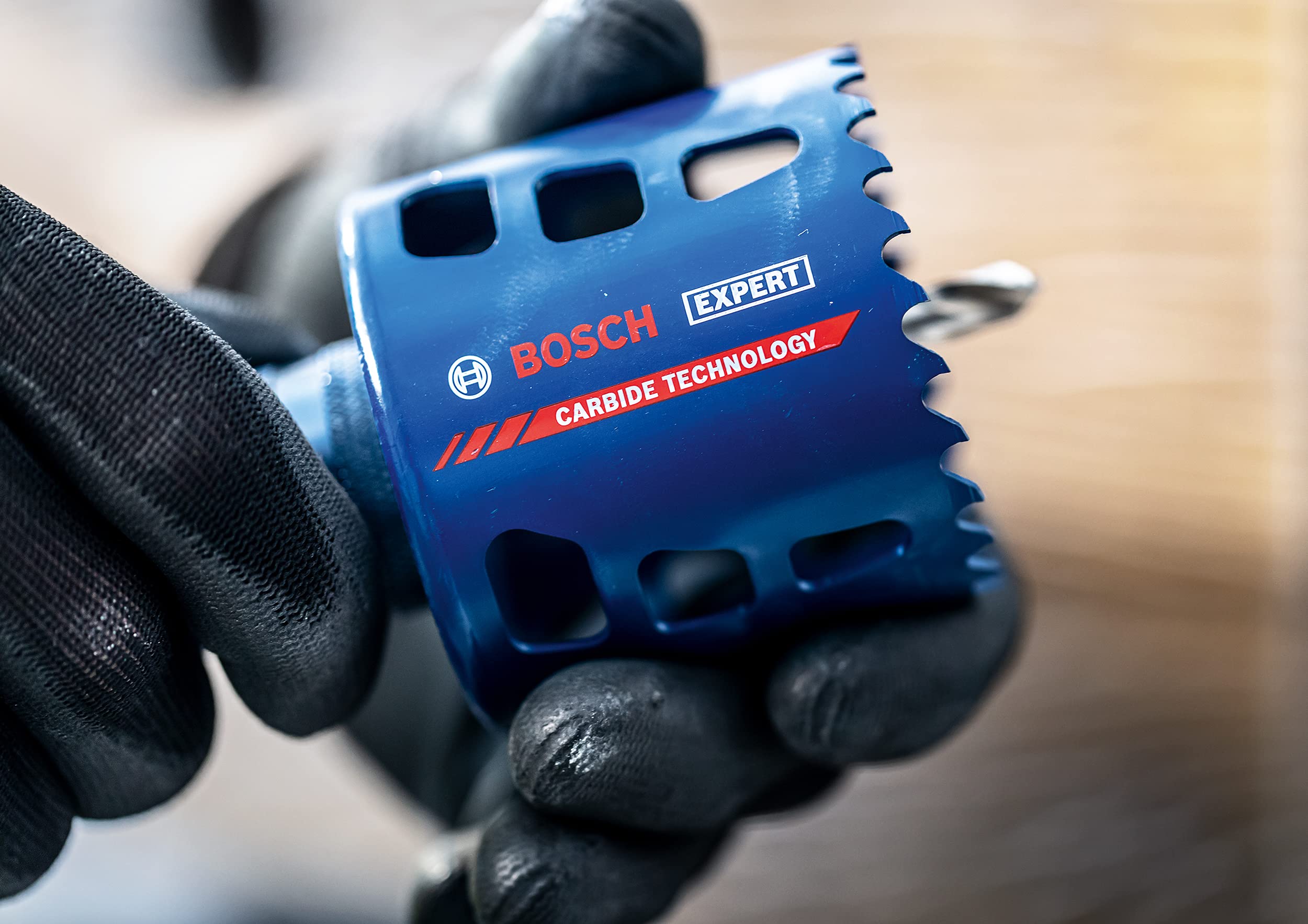 Bosch Professional 1x Expert Tough Material Hole Saw Starter Kits (Ø 51 mm, Accessories Rotary Impact Drill)