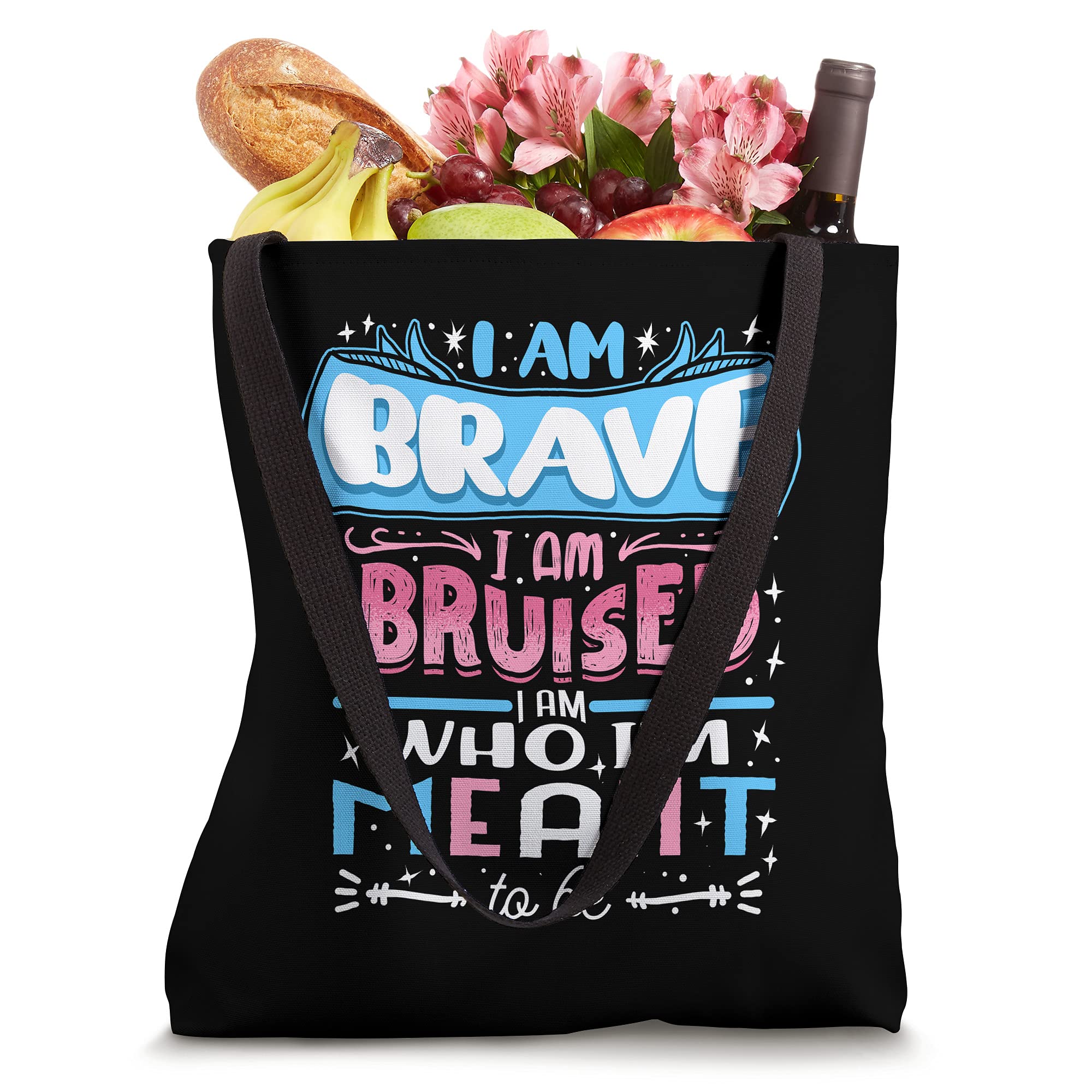 Brave Transgender Tote Bag