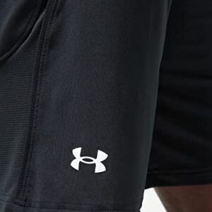 Under Armour Men's Training Stretch Shorts, Black (001)/Black, Small Tall