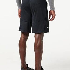 Under Armour Men's Training Stretch Shorts, Black (001)/Black, Small Tall