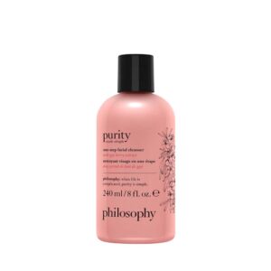 philosophy purity made simple one-step facial cleanser with goji berry extract, 8 oz