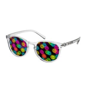 hi-lites special effect glasses- smile effect lenses (clear)- designer style