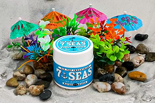 Tip Top 7Seas Island Matte Pomade - Medium Hold Matte Finish - Pina Colada Scent 4.25oz